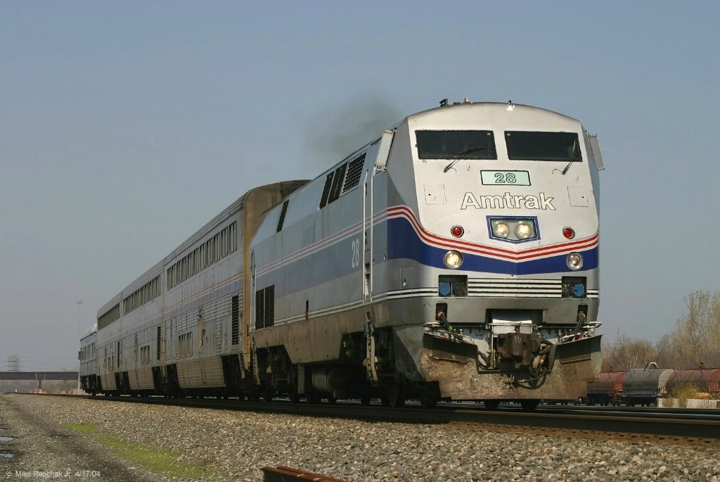 Eastbound Amtrak